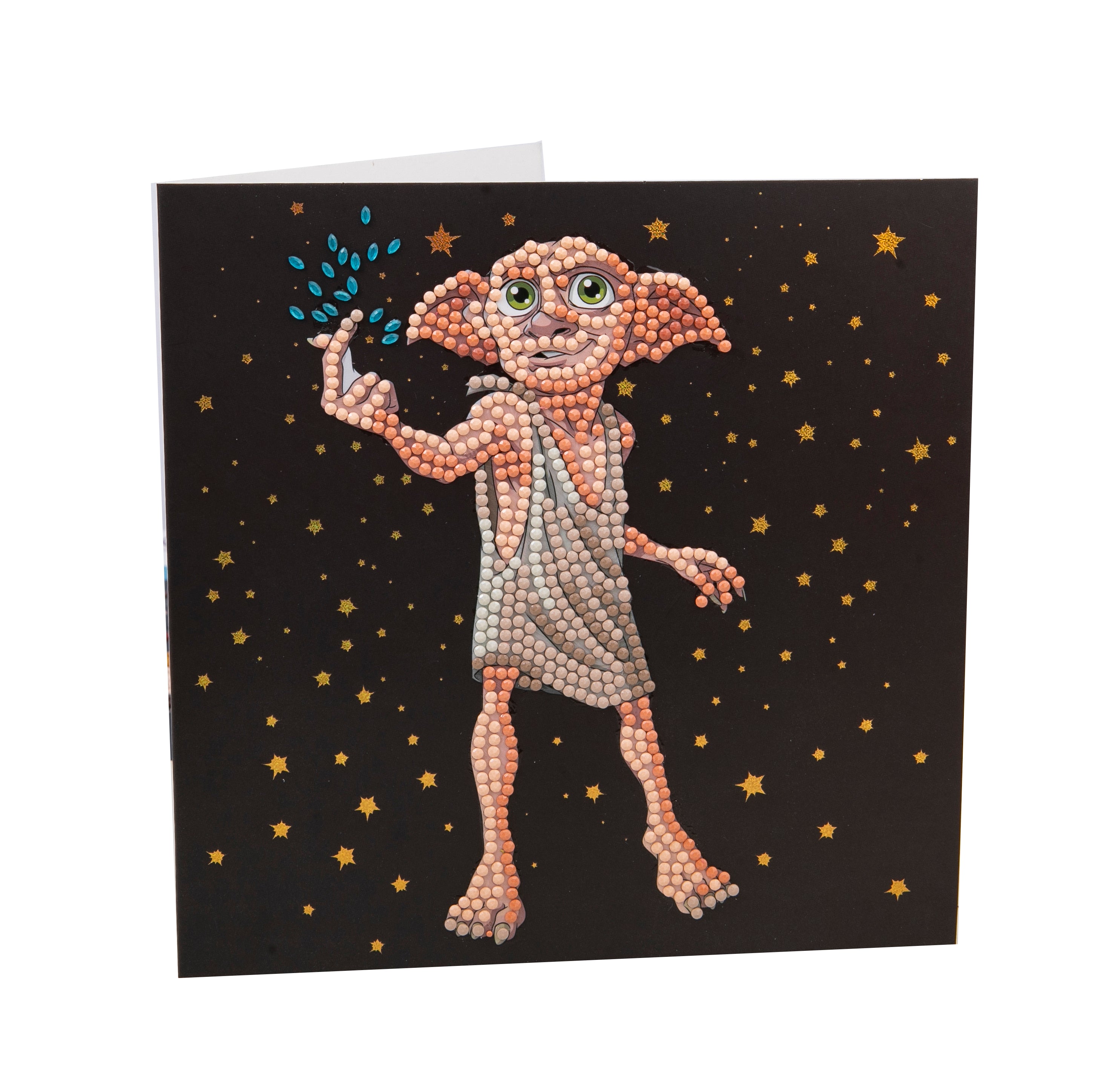 "DOBBY THE HOUSE ELF" Harry Potter Crystal Art Card – Scarlet Newark